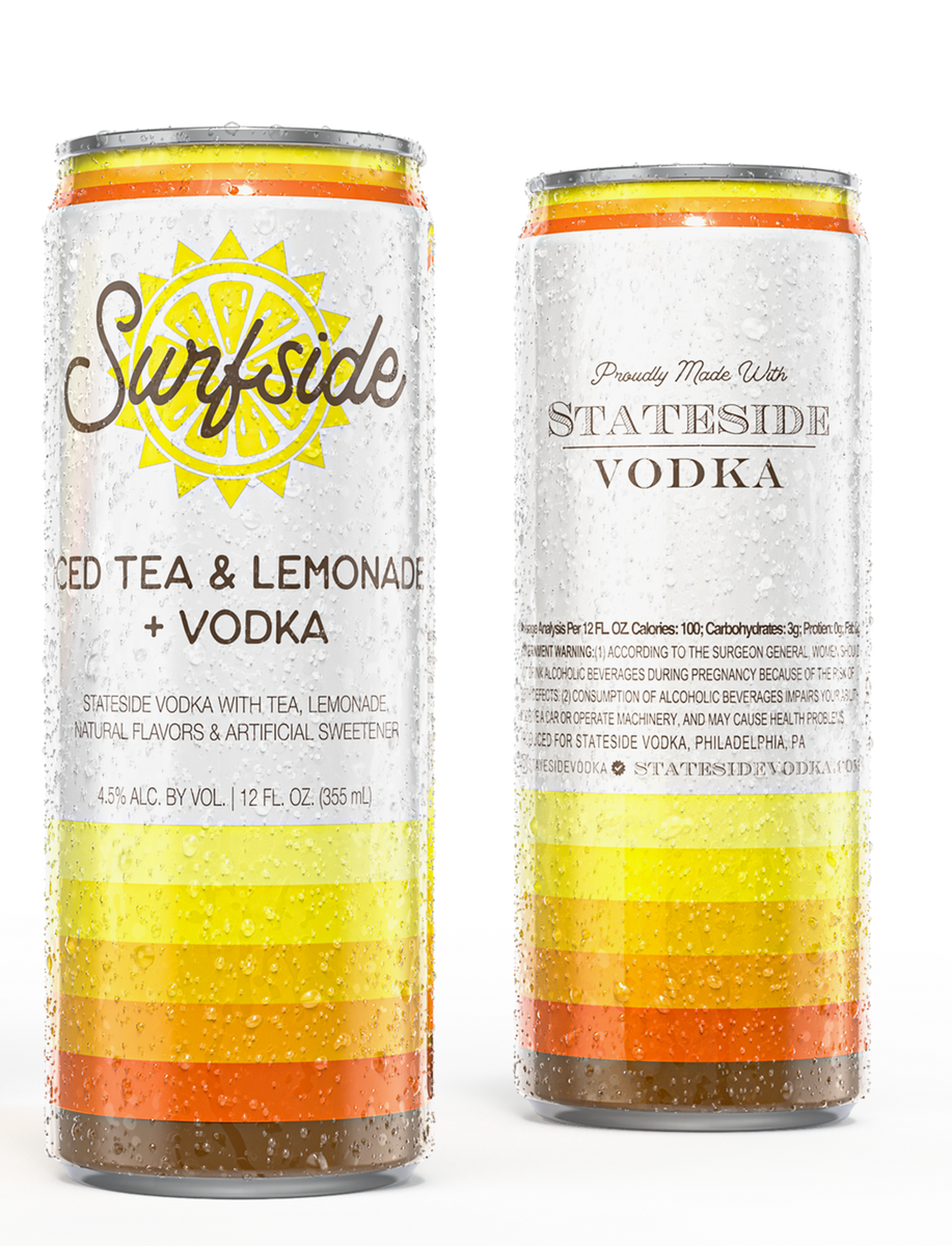 Surfside Iced Tea And Lemonade Vodka 24 Pack Stateside Vodka