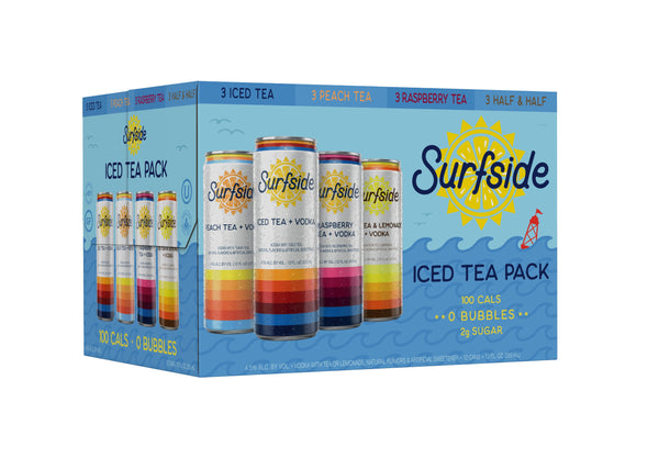 Surfside Iced Tea + Vodka Variety 12 Pack – Stateside Vodka