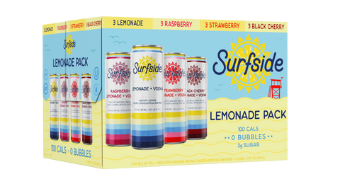 Surfside Lemonade + Vodka Variety 12 Pack – Stateside Vodka