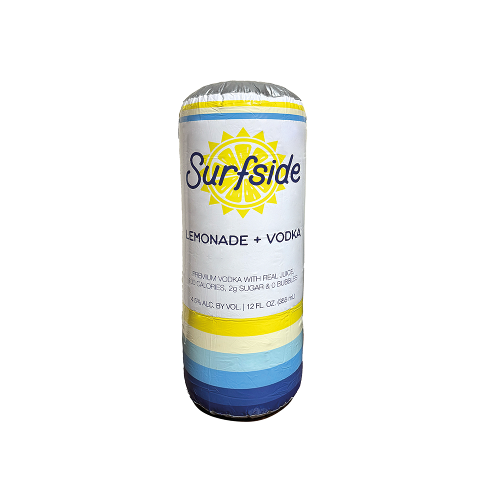 3ft Inflatable Surfside Lemonade Can – Stateside Vodka