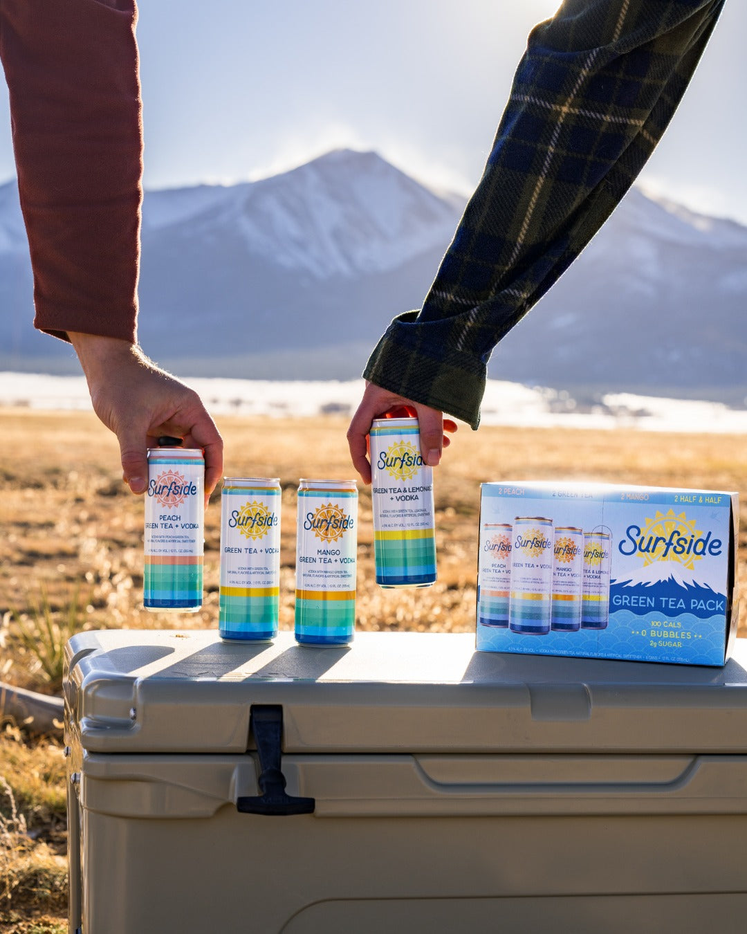 Surfside Green Tea + Vodka Variety 12 Pack – Stateside Vodka