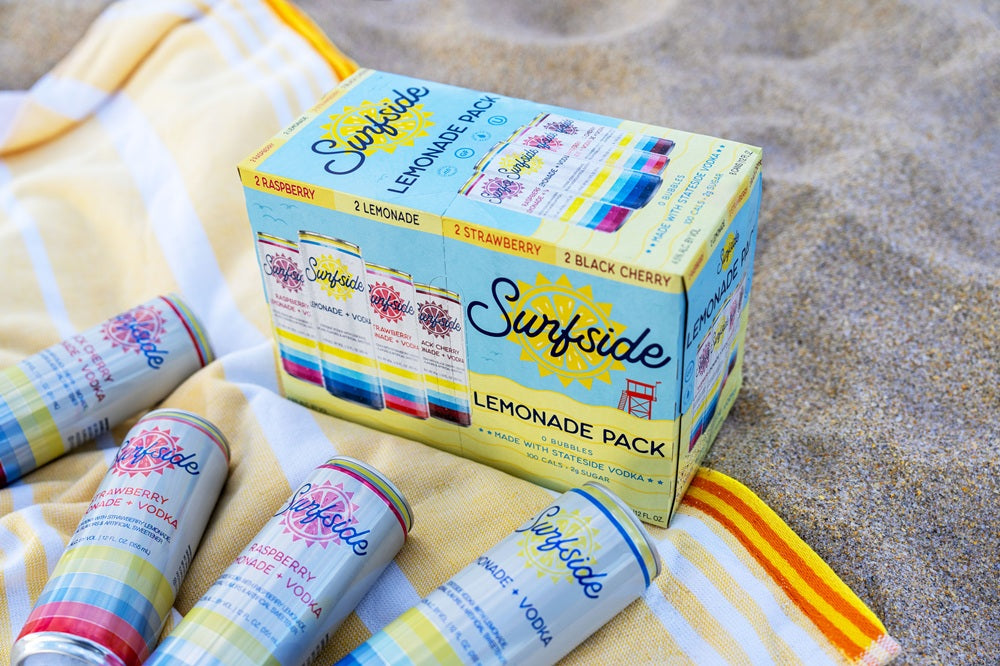 Surfside Lemonade + Vodka Variety 12 Pack – Stateside Vodka