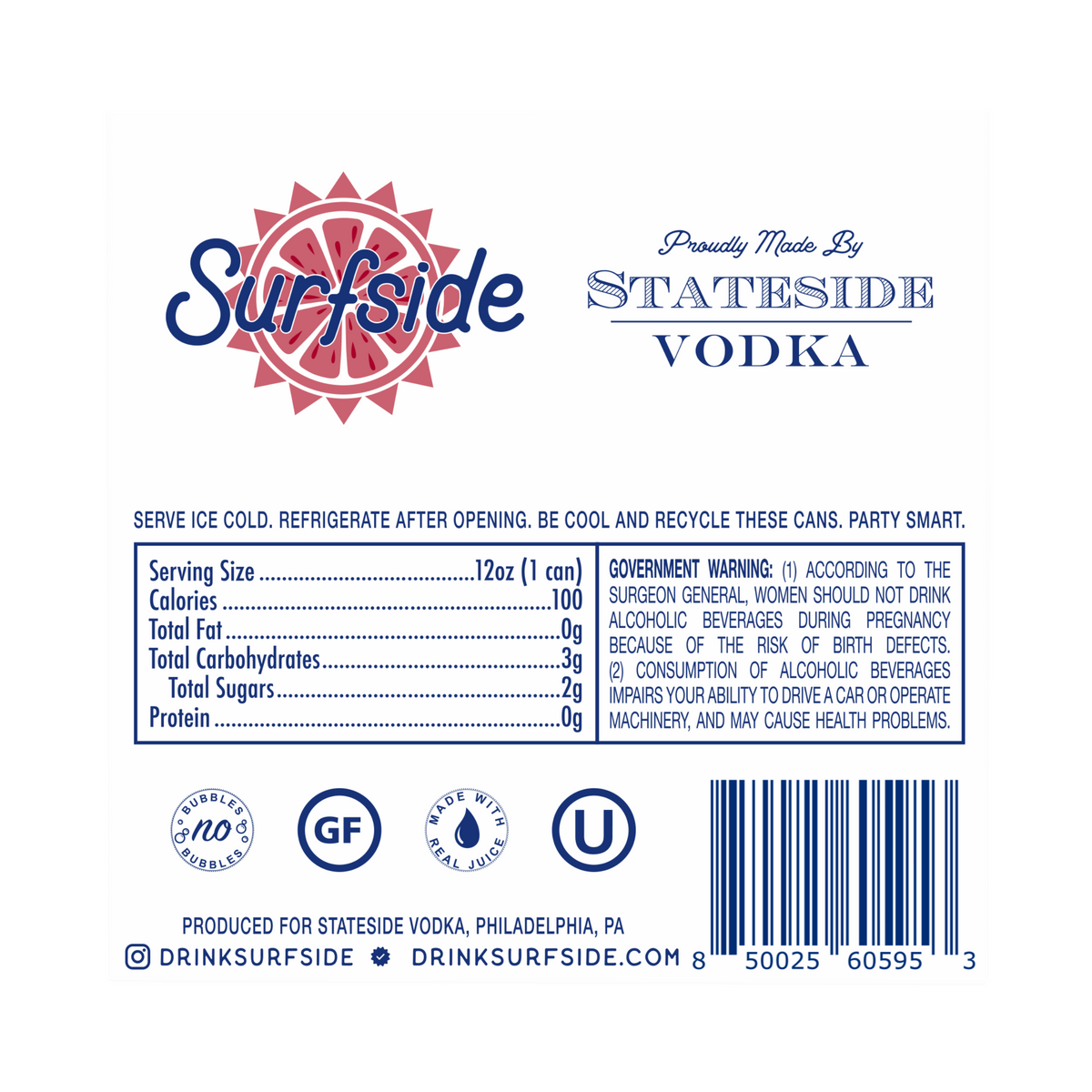 Surfside Black Cherry Lemonade + Vodka – Stateside Vodka