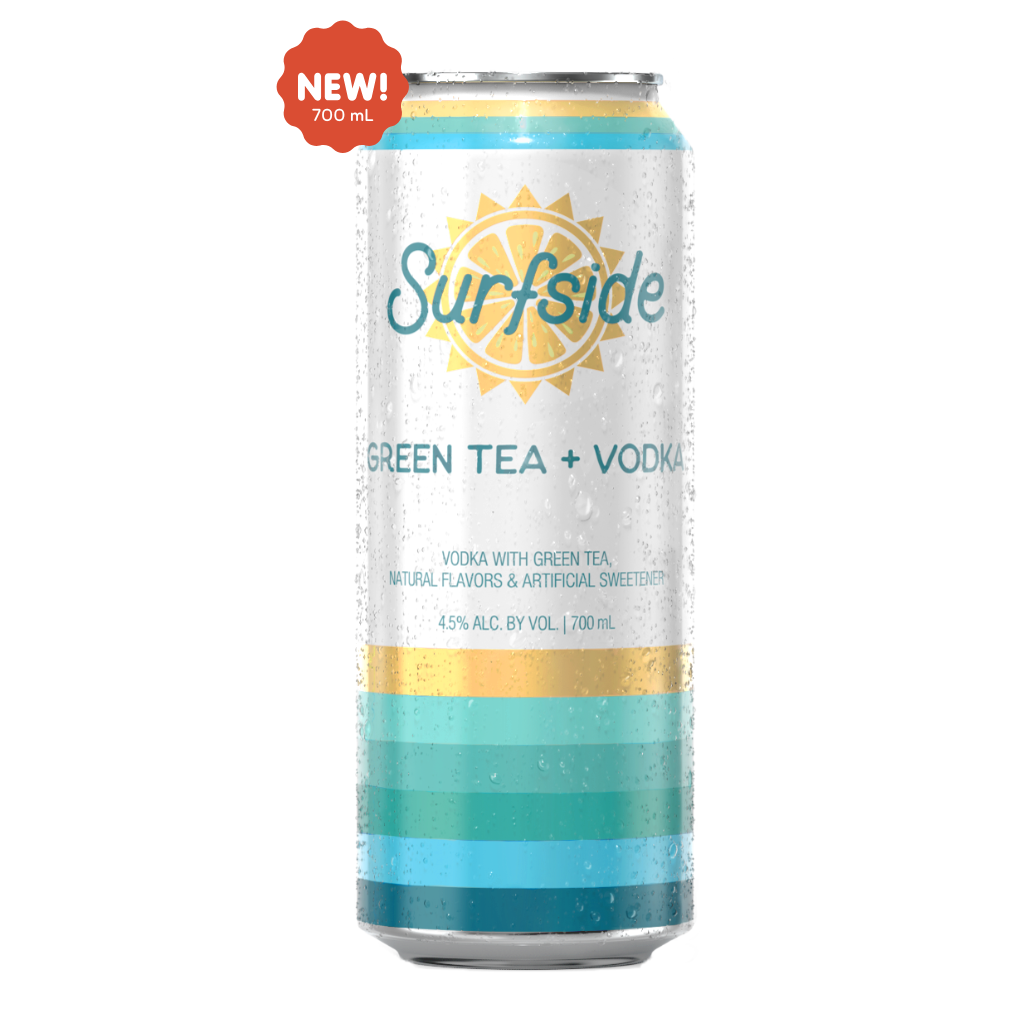 Surfside Green Tea + Vodka Longboard 12 Pack – Stateside Vodka