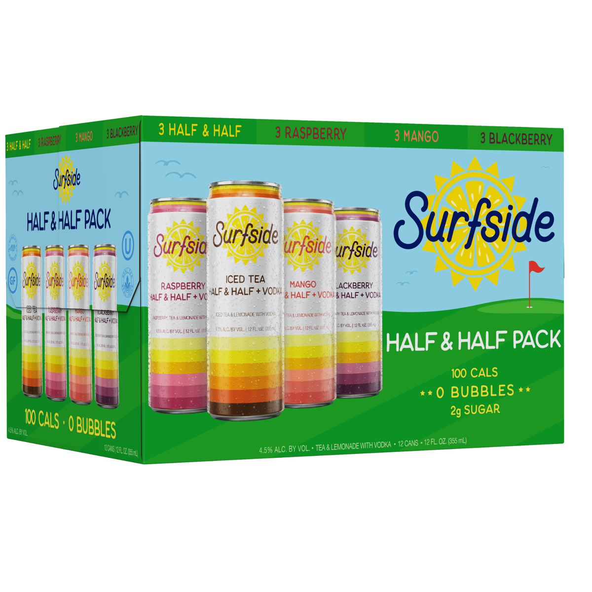 Surfside Half & Half Pack 12-Pack – Stateside Brands