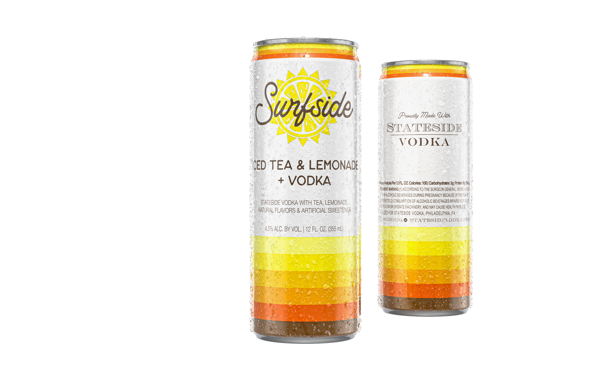 Surfside Iced Tea & Lemonade + Vodka - 24 Pack – Stateside Vodka