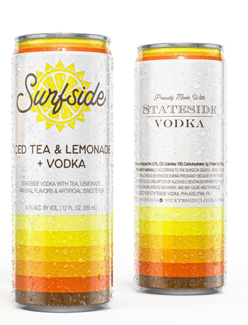 Surfside Iced Tea & Lemonade + Vodka - 24 Pack – Stateside Vodka