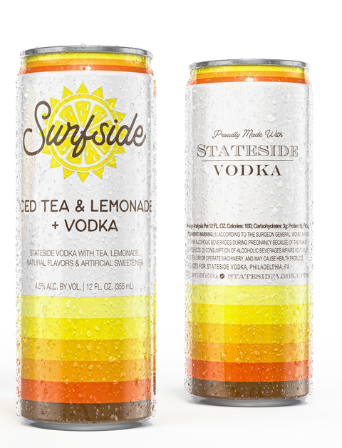 Surfside Iced Tea & Lemonade + Vodka - 24 Pack – Stateside Vodka