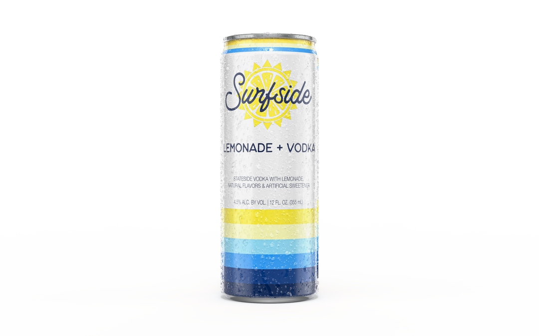 Surfside Lemonade + Vodka - 24 Pack – Stateside Vodka