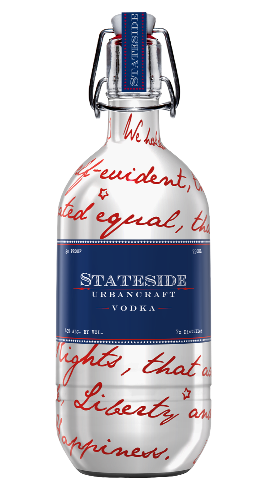 Stateside Vodka USA Bottle- 750 mL