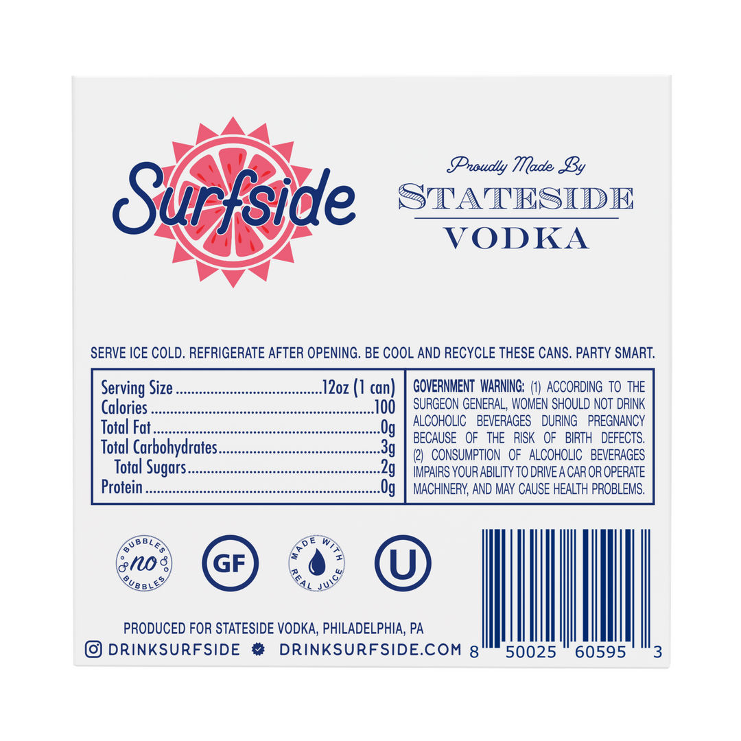 Surfside Strawberry Lemonade + Vodka – Stateside Vodka