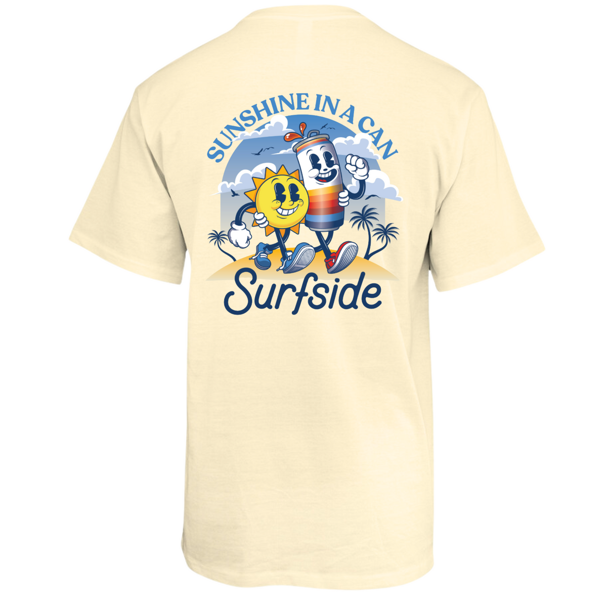 Surfside Sunshine In A Can Graphic Tee – Stateside Vodka