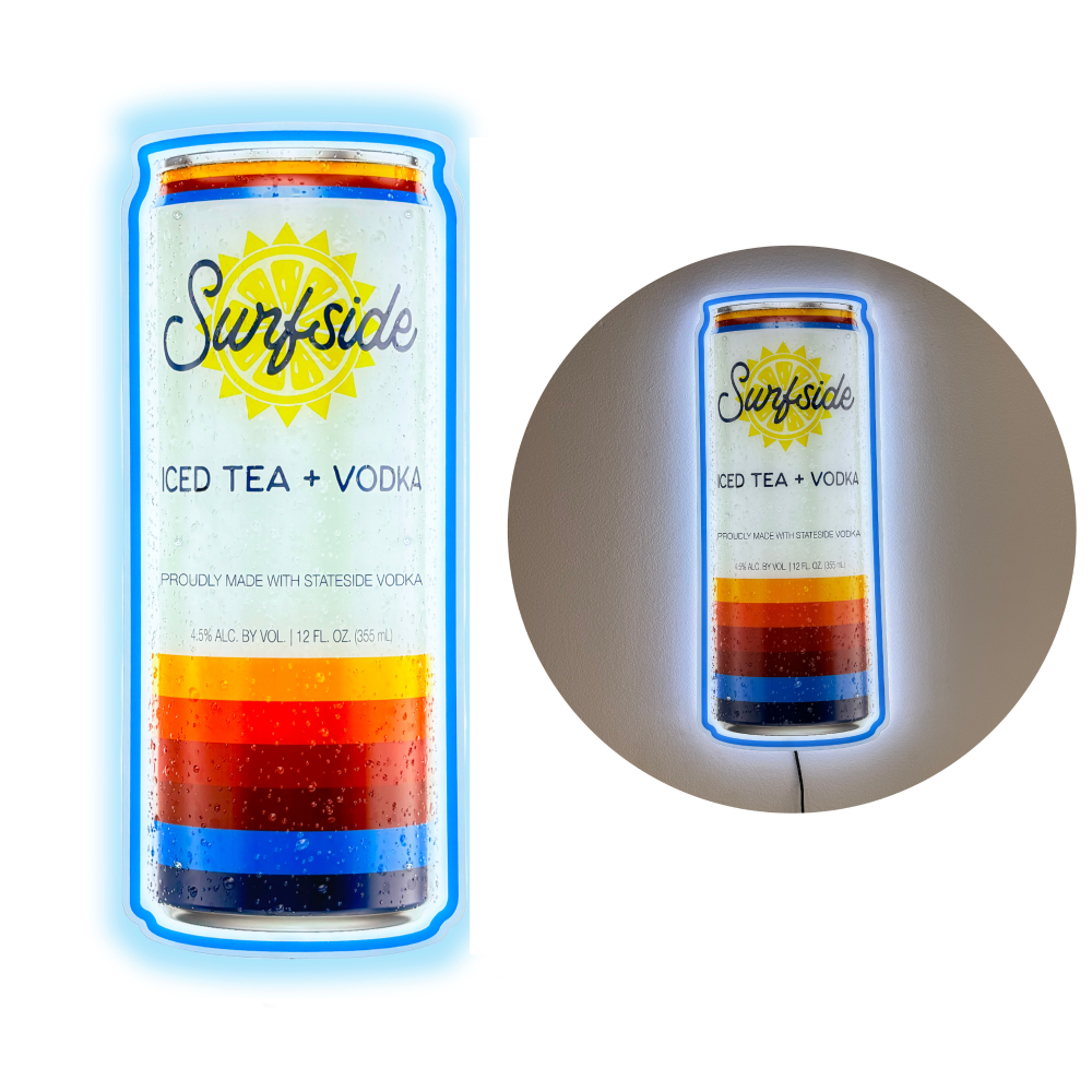 Surfside Iced Tea LED Sign – Stateside Vodka