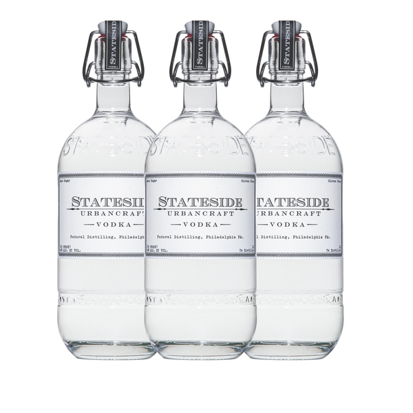 Stateside Vodka 1 Liter 3-Pack
