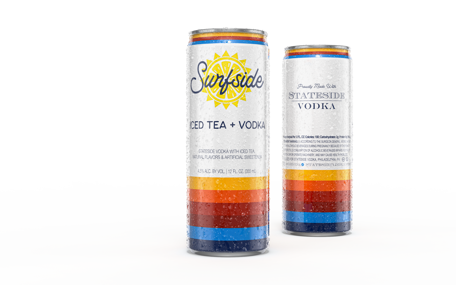 Surfside Iced Tea + Vodka - 24 Pack – Stateside Vodka